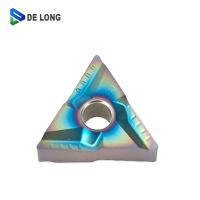 China TNMG160404R-VF Negative Rake Carbide Turning Inserts CNC Cutting HRC55 Hardness for sale
