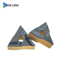 China TNMG160404R-VF Negative Rake CNC Cutting Tungsten Carbide Inserts For Steel Processing for sale