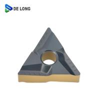 China TNMG160404R-VF Negative Rake CNC Cutting Tungsten Carbide Inserts For Steel Processing for sale