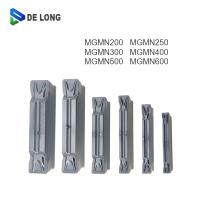 China MGMN400 MGMN500-T Tungsten Carbide Inserts Clean Grooving for sale