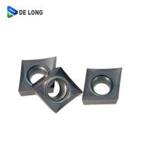 China CCGT09T301 02 04-DL1 Tungsten Carbide Negative Rake Insert For Steel Machining for sale