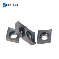 China CCGT060201 02 04-DL1 Negative Rake Tool CNC Cutting Insert For Steel Machining for sale
