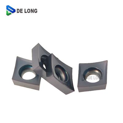 China CCGT060201 02 04-DL1 Negative Rake Tool CNC Cutting Insert For Steel Machining for sale