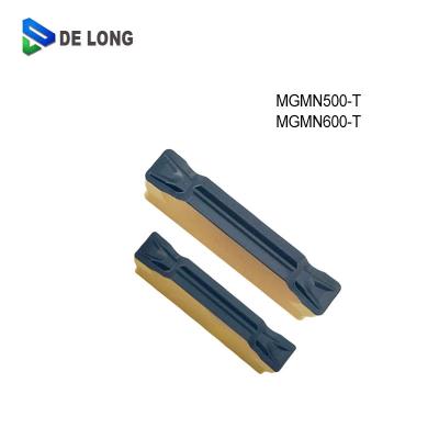 China MGMN500 MGMN600-T Tungsten Carbide Grooving Inserts Impact Resistant for sale
