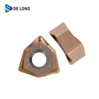 China WNMU060408 Tungsten Carbide Milling Insert HRC 25-40 for sale