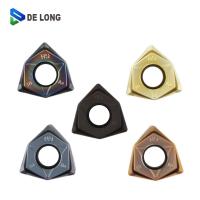 China WNMU080608EN-GM CNC Carbide Inserts 8mm Nose Radius for Stainless Steel for sale