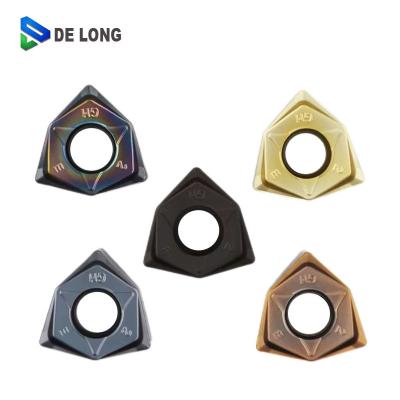 China WNMU080608EN-GM CNC Carbide Inserts 8mm Nose Radius for Stainless Steel for sale