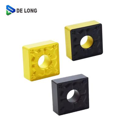 China SNMG120404 Double Coating Negative Rake Angle CNC Turning Inserts for High Durability Steel Parts Machining for sale