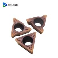 China PVD Coated DLT205 DLT214 DLT1008 Grade Carbide Turning Insert for Stainless Steel and High Temperature Alloy Processing for sale