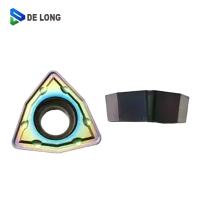 China Durable and Cost Effective VCD Coated Carbide Milling Insert for High Temperature Alloy CNC Milling for sale