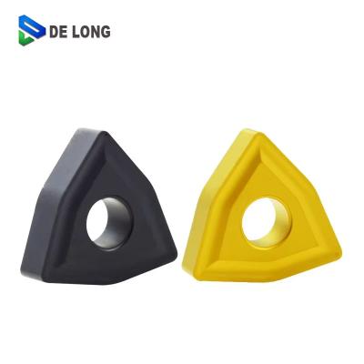 China Negative Rake Angle WNMG080408 WNMG080412 TC CVD Coating CNC Turning Inserts for Rough Machining for sale
