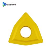 China Negative Rake Angle WNMG080408 WNMG080412 TC CVD Coating CNC Turning Inserts for Rough Machining for sale