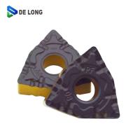 China WNMG080408 PF Double Coating High Wear-Resistant CNC Turning Inserts for Steel and Stainless Steel Parts for sale