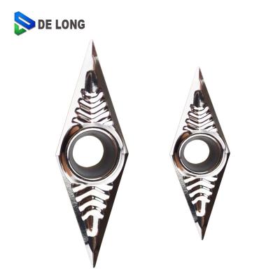 China VCGT110304-AK Aluminium Inserts Customized For Cutting Steel for sale