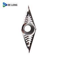 China VCGT110304-AK Aluminium Inserts Customized For Cutting Steel for sale