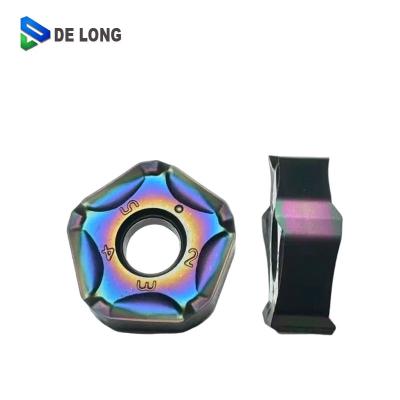 China PNMU1205 Heavy Cutting CVD Coating Tungsten Carbide Inserts for SG Iron Grade CNC Milling Tools for sale