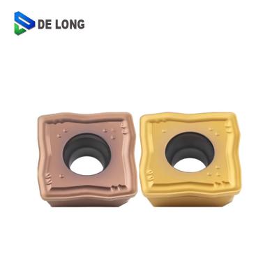 China High-Strength Hard Alloy Matrix CNC Milling Inserts with PVD/CVD Coating for Heavy-Duty Machining for sale