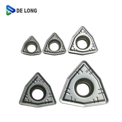 China PVD Coated Durable Tungsten Carbide Milling Insert for High Temperature Alloy CNC Milling for sale