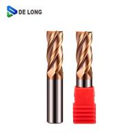 China 55 Degree CNC Tungsten Steel Milling Cutter With 4 Unequal Edges And Uneven Spiral For Aluminum Alloy for sale