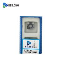 China Wear Resistant PCD Inserts with High Precision Cutting for Turning Milling and Drilling for sale