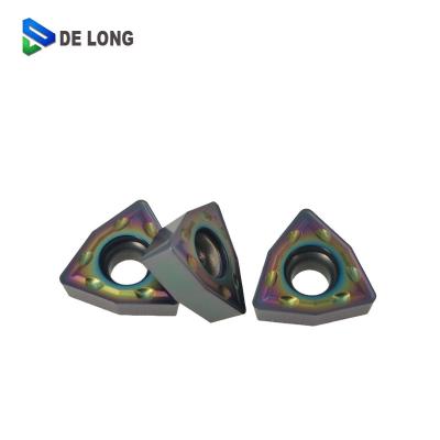China U Drill WCMT08 WCMX08 CNC Carbide Insert High Efficiency High Wear Resistance High Precision for Steel and Stainless Steel Processing for sale