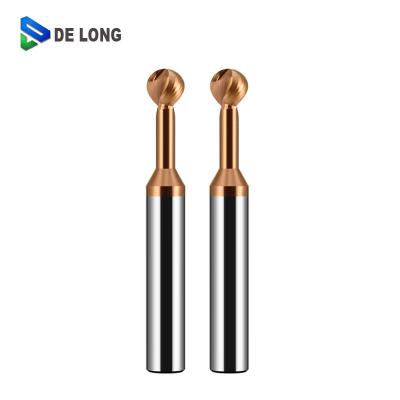 China 55 Degree Helix Angle High-Performance Nano-Coating Carbide End Mill with 360-Degree Cutting Capability for Steel Processing for sale