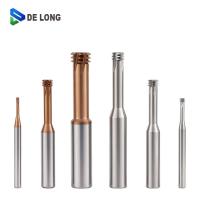 China High-Precision 3-Teeth Solid Carbide Thread Endmill with 55 Degree Helix Angle for Steel and Stainless Steel for sale