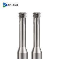 China High-Precision 3-Teeth Solid Carbide Thread Endmill with 55 Degree Helix Angle and Mirror-Polished Edge for Aluminum for sale