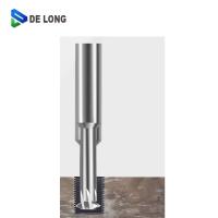 China High-Precision ISO Single thread End Mill with Mirror-Polished Cutting Edge for Aluminum Processing for sale