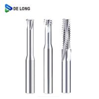 China High-Precision ISO Single thread End Mill with Mirror-Polished Cutting Edge for Aluminum Processing for sale