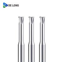 China High-Precision ISO Single thread End Mill with Mirror-Polished Cutting Edge for Aluminum Processing for sale