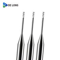 China High-Precision 55 Degree Helix Angle Deep Hook Ball Nose End Mill with Ultra-Sharp Bright Finish for Aluminum Processing for sale