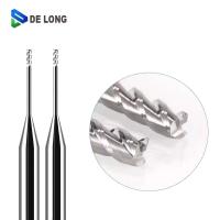 China High-Precision 55 Degree Helix Angle Deep Hook Ball Nose End Mill with Ultra-Sharp Bright Finish for Aluminum Processing for sale