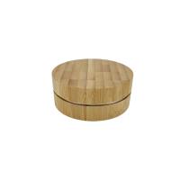 China Cylinder Bamboo Cream Jars 10g 15g 30g 50g 100g Empty Cream Container With Aluminum Inner for sale