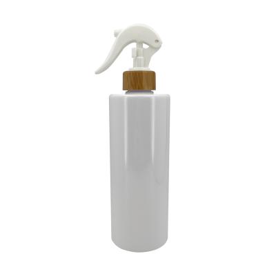 China White PET Plastic Spray Bottle 250ml Trigger Spray Bottle Customizable With Switch for sale