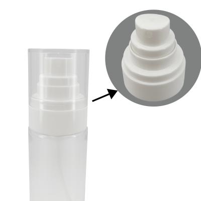China Flat Shoulder 100ml Plastic Spray Bottles Customizable Fine Mist Spray Bottle Transparent for sale