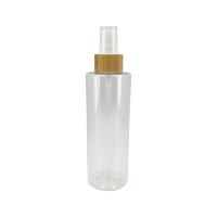 China 100ml 120ml Plastic Perfume Spray Bottles Transparent Flat Shoulder Bottle for sale