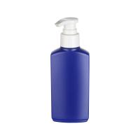 China 120ml Lotion Packaging Bottle Empty HDPE Lotion Bottle Blue For Body Lotion for sale