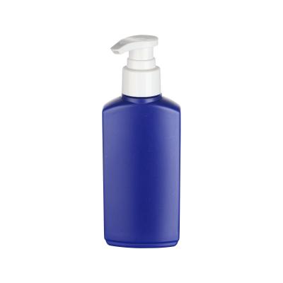 China 120ml Lotion Packaging Bottle Empty HDPE Lotion Bottle Blue For Body Lotion for sale