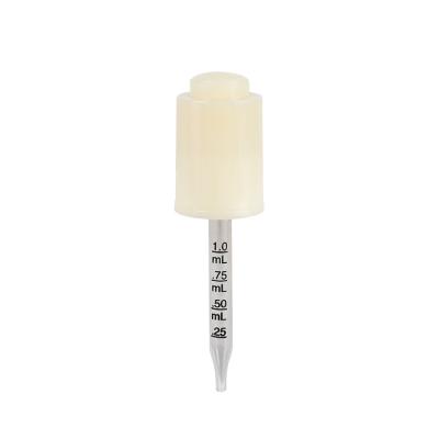 China 0.25ml - 1ml Glass Dropper Pipette 20/410 Glass Graduated Pipette for sale