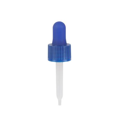 China Striped Cosmetic Dropper Plastic Cosmetic Pipette Blue For Precise Liquid Extraction for sale