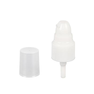 China PP Screw Lotion Pump 20/410 Cream Dispenser Pump Customizable for sale
