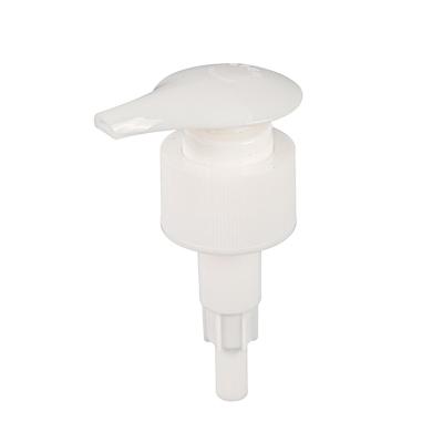 China Plastic Screw Lotion Pump Ribbed Lotion Dispenser Pumps Matte for sale