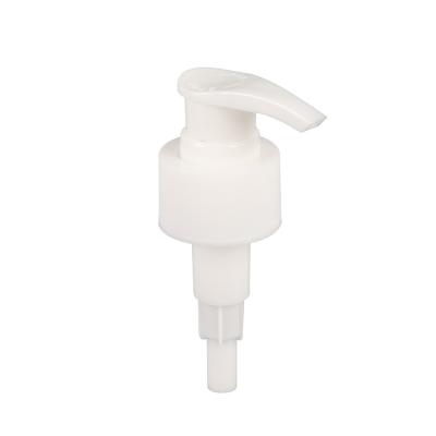 China Flat Strip Ribbed Screw Lotion Pump PP Lotion Pump 28/410 for sale