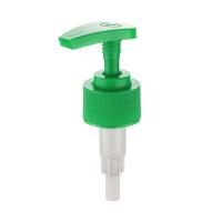 China Green Plastic Lotion Pump 28/410 Shampoo Bottle Pump Customizable for sale