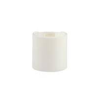 China PP Plastic Disc Cap 24/410 Bottle Flip Top Cap White For Lotion Packaging for sale