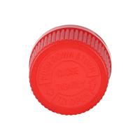 China 28/410 CRC Closure Red Push And Turn Cap Customizable Child Safe for sale