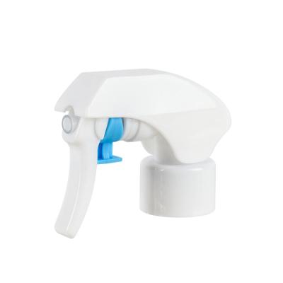 China Customizable Plastic Spray Trigger Gun 24/410 28/410 White Trigger Sprayer For Flower Watering for sale