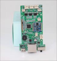 China PCBA With USB Connector For Curtain Track Intelligent Controller, Support Remote Control for sale