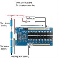 China 8 Series Lithium Iron Phosphate Battery Protection Board 24V 40A 50A 60A Online PCB Manufacturing for sale